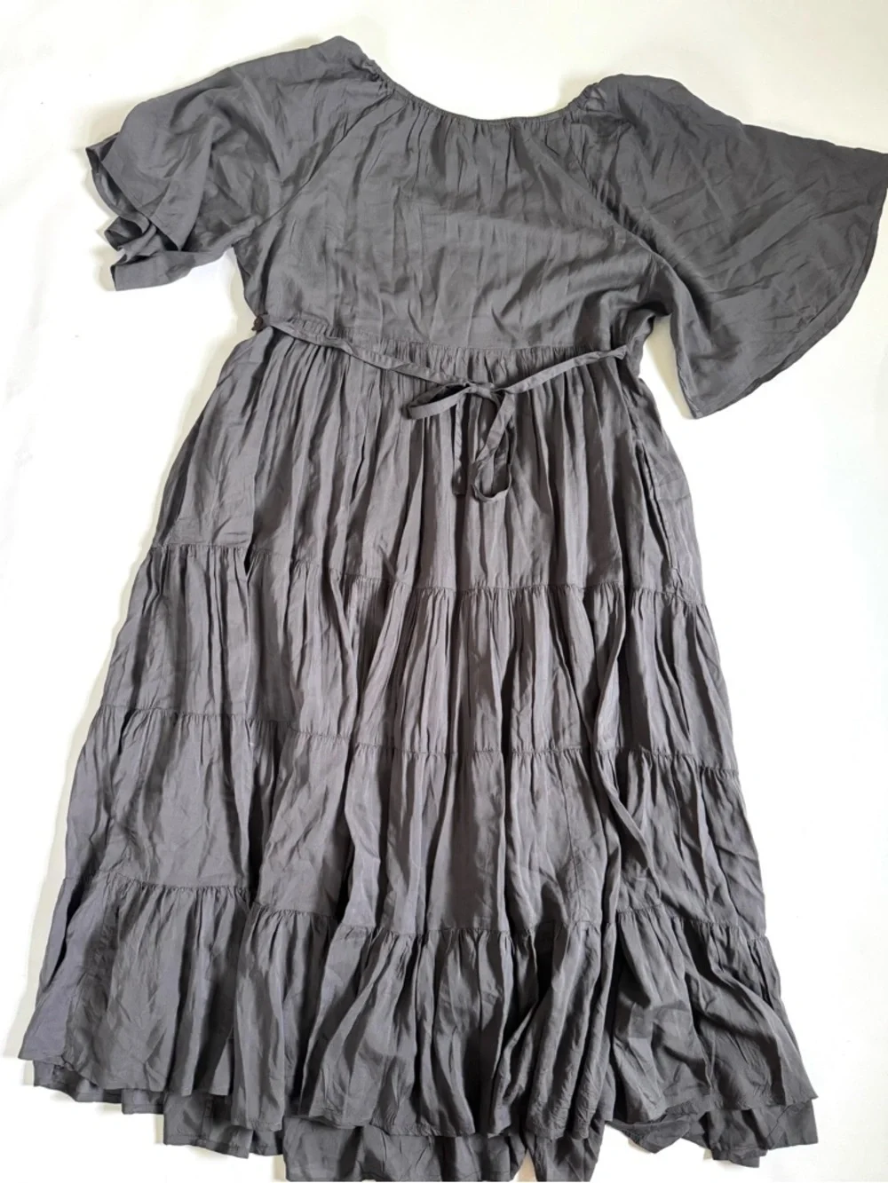 April Cornell | Dresses | April Cornell Muse Dress Charcoal Grey ...
